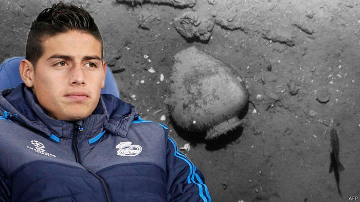 "Si el Galeón se queda donde está, James también": Colombia a España ...